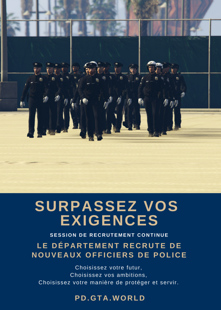 #LSPDISHIRING - Session Janvier 2023 - Los Santos Police Department ...