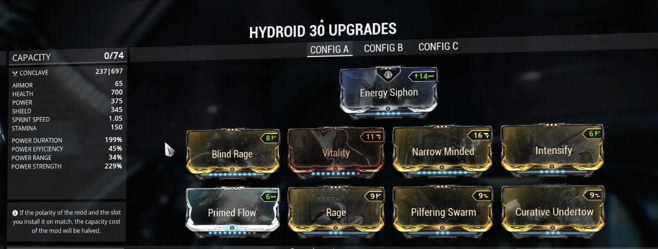 Hydroid's Pilfering Swarm Build? - Players helping Players - Warframe ...
