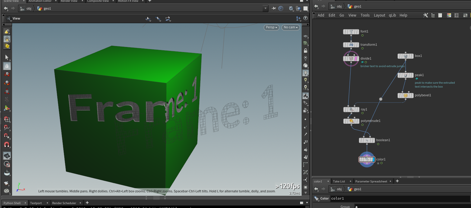 Boolean Operations : r/Houdini