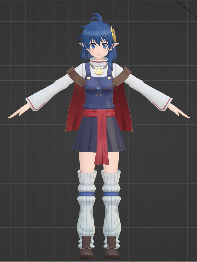 Rena Lanford (Star Ocean : The Second Story) - 3D model by tarako_ko ...