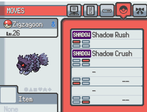 A More Detailed Guide on Shadow Pokémon Movesets : r/PokemonRMXP
