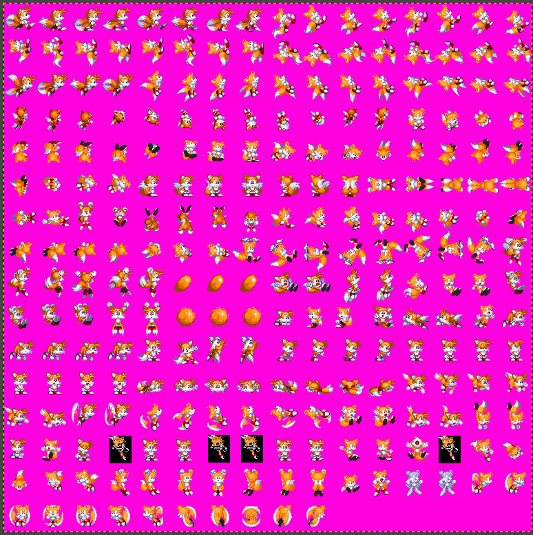 Blaze And Modgen Tails In S3AIR [Sonic 3 A.I.R.] [Works In Progress]