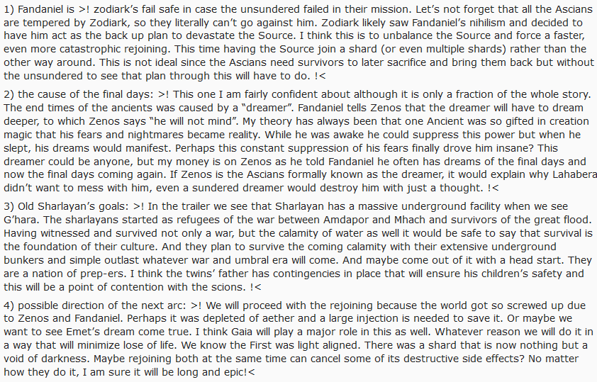 [spoilers]Endwalker theories and where the plot might go from here. : r ...