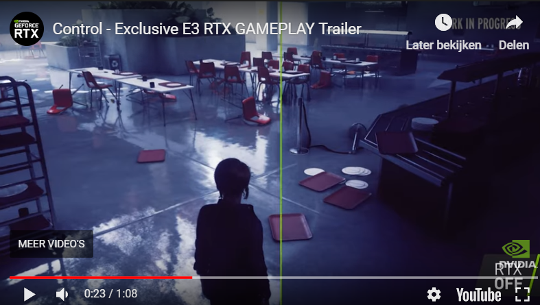 Control - Exclusive Nvidia RTX GAMEPLAY Trailer | NeoGAF