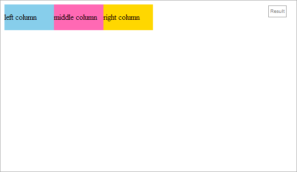 Css Three Columns Layout Does Not Display Correctly In Chrome Stack 0340