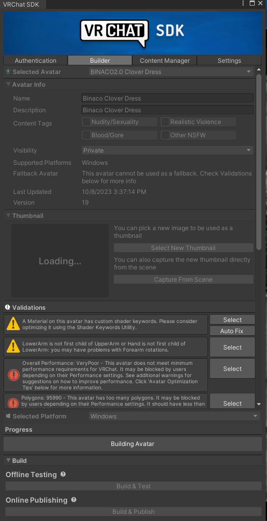 1.8.0 Stuck on build · Issue #485 · bdunderscore/modular-avatar · GitHub