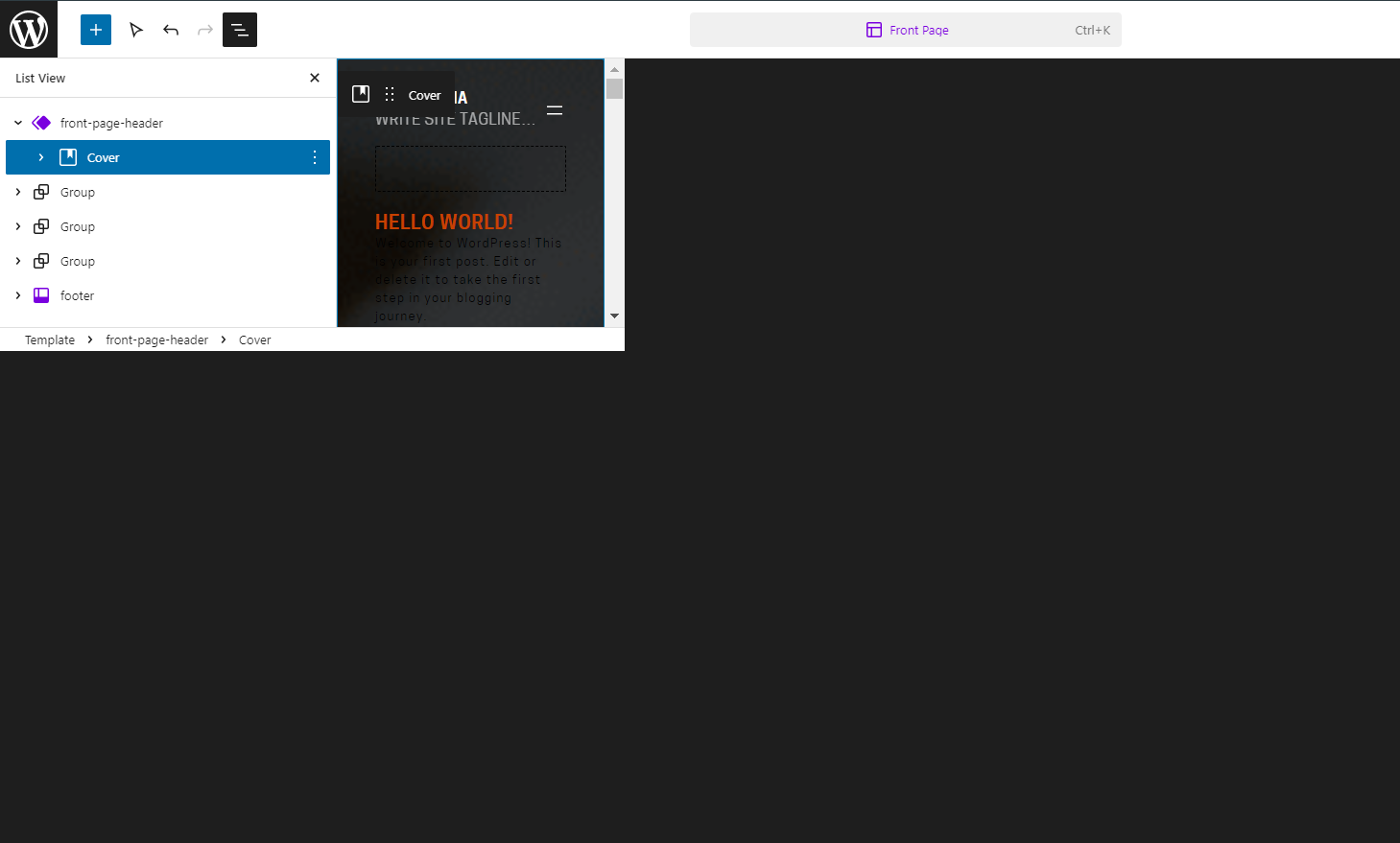 WordPress Editor Site Size | WordPress.com Forums