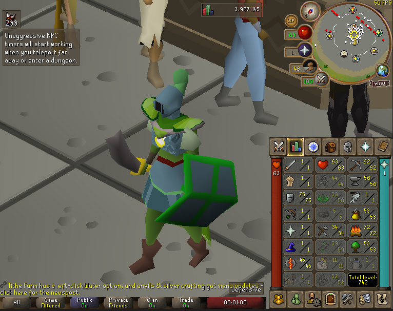 75 DEF TANK - CB 35 | Sell & Trade Game Items | OSRS Gold | ELO