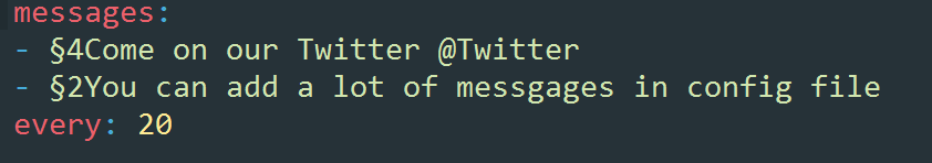 Chat Messages | SpigotMC - High Performance Minecraft