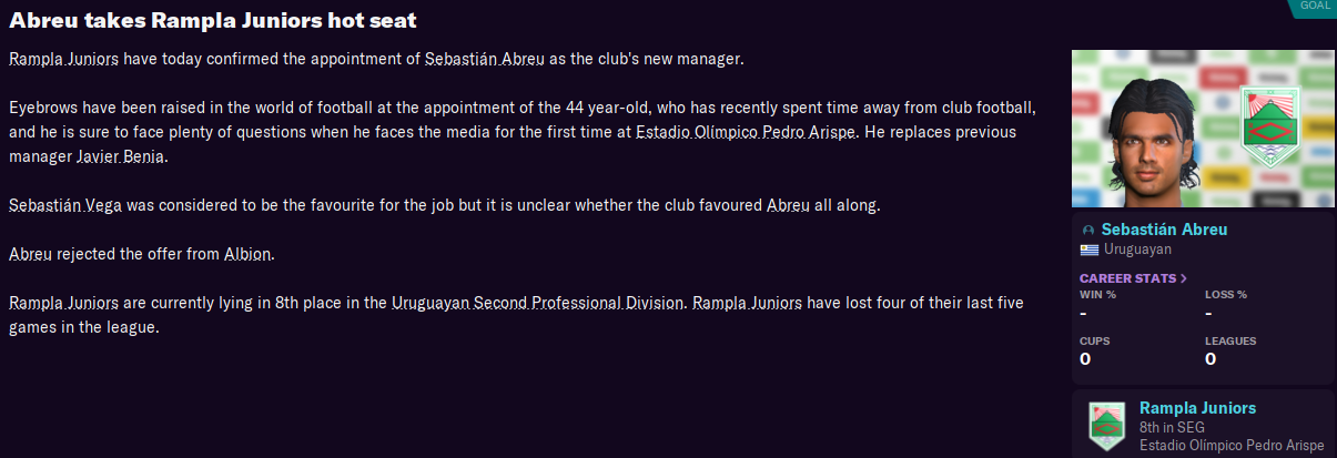 [FM21] - El Loco Abreu Flight Club: the Latin American Disloyalty Miles ...