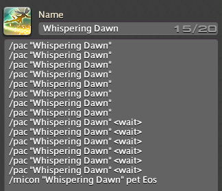 Eos and You: A Faerie AI Primer : r/ffxiv