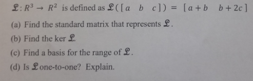 Solved 9:R3 R2 is defined as E(la b cl) (a) Find the | Chegg.com