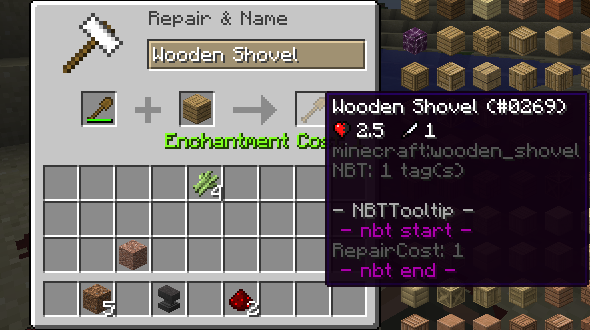 Data Keys/Manipulator for RepairCost NBT for Anvil 'recipes' · Issue #1767 · SpongePowered ...