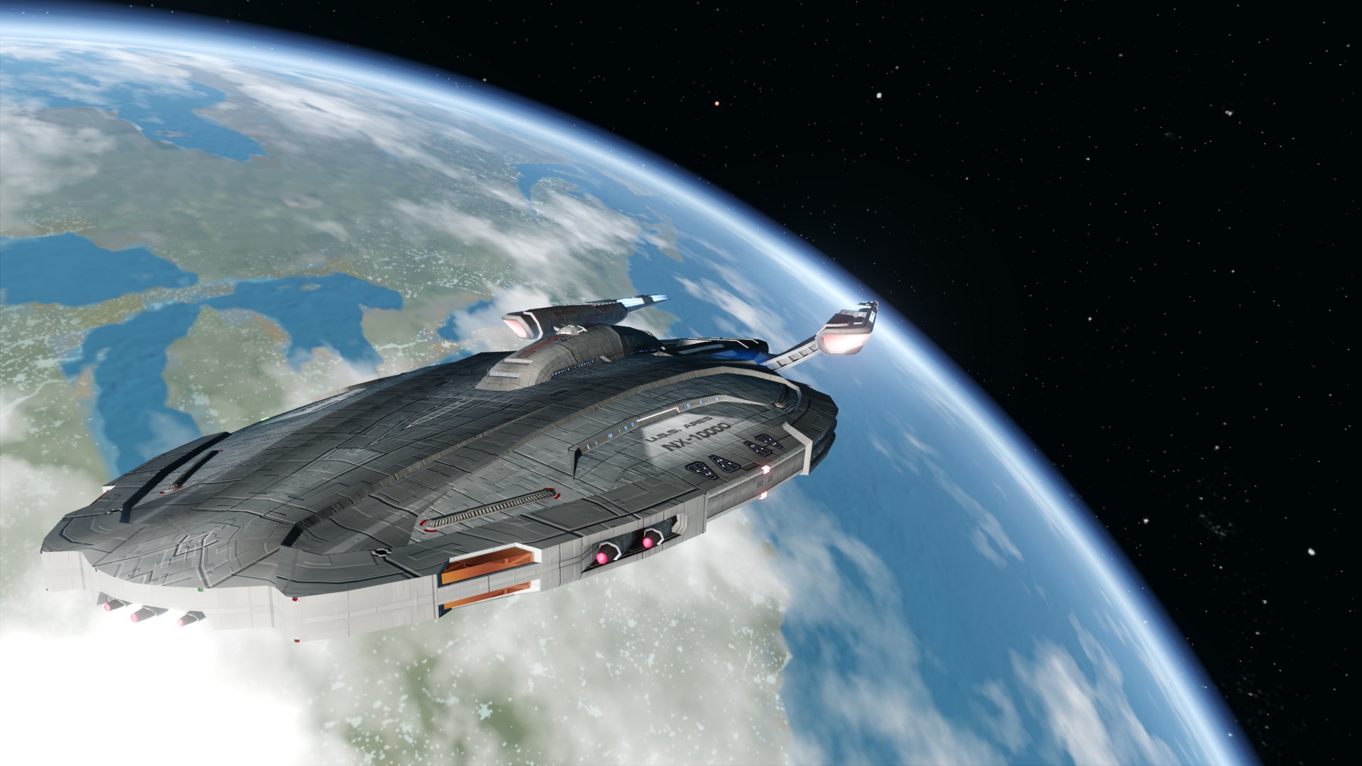 The maiden voyage of the U.S.S. Ares NX 10000 : r/STOscreenshots