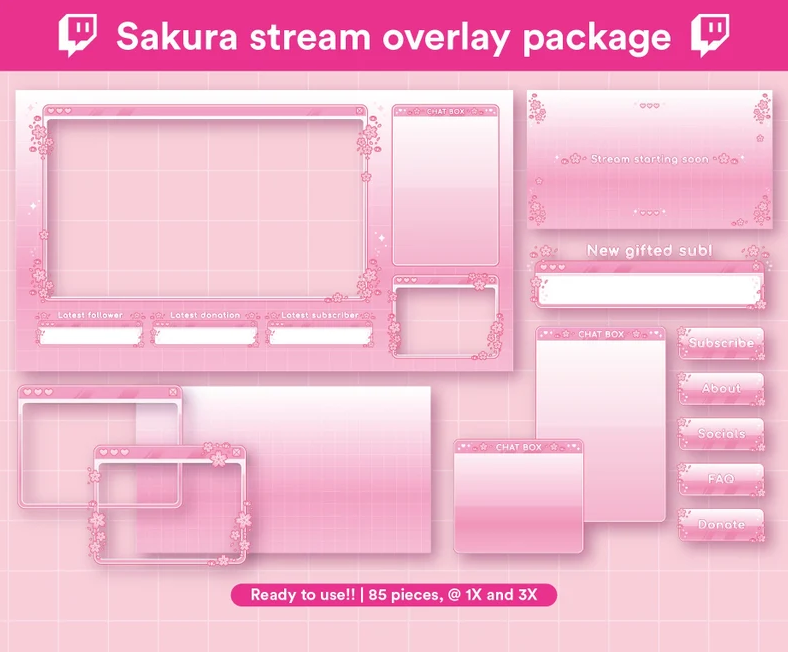 GIFT: Sakura Stream Overlay | RipperStore Forums
