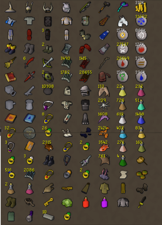 [Vouched By Scythe Staff]Selling Dead HCIM 1900+ Total [Tbow, Infernal ...