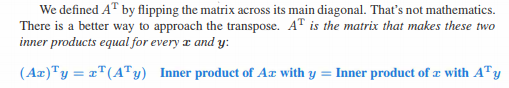 [Linear Algebra] The definition of a transpose matrix : r/learnmath