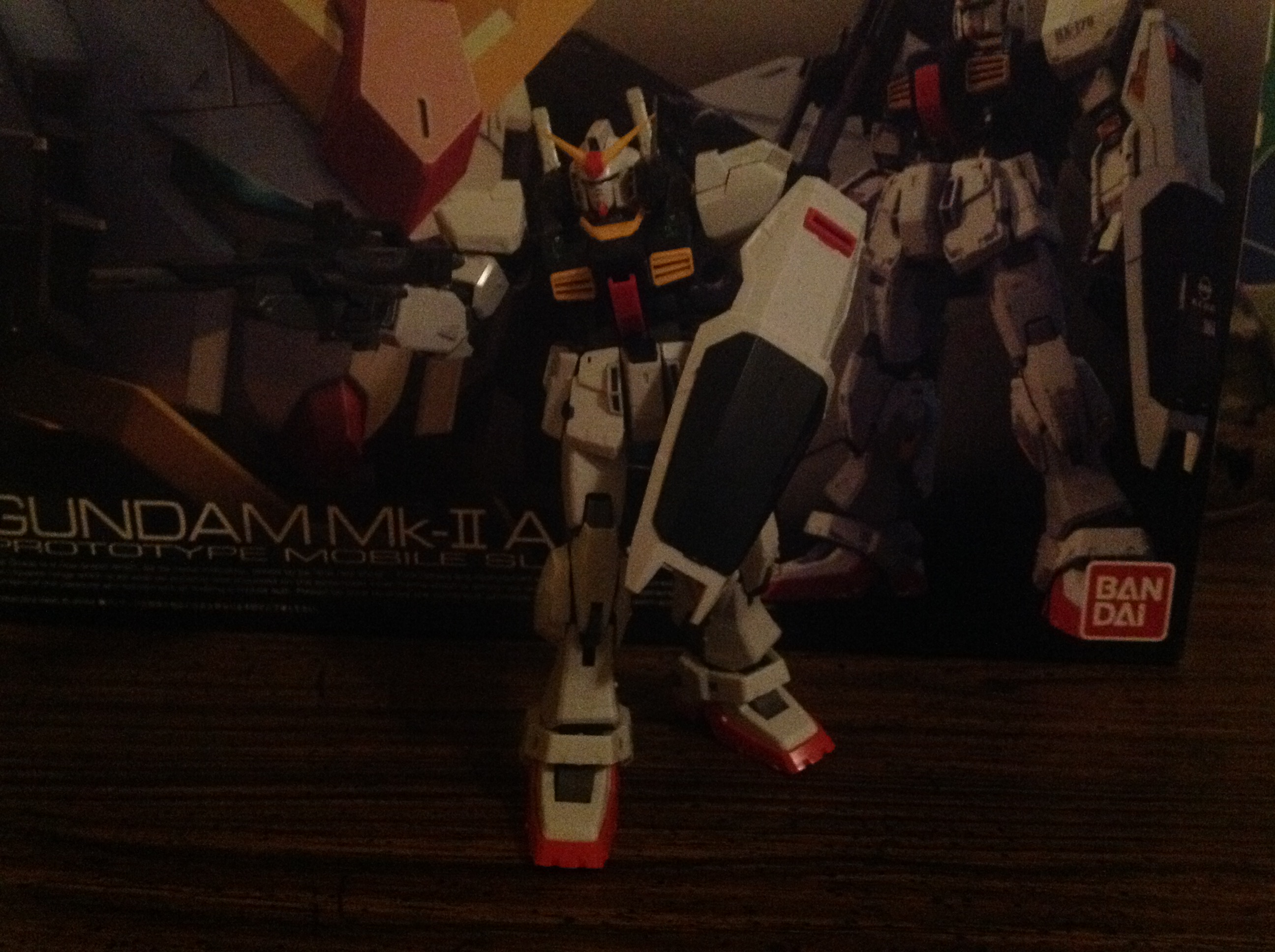 Just finished my first gunpla model kit ever, the RG Gundam MK II! (Now ...