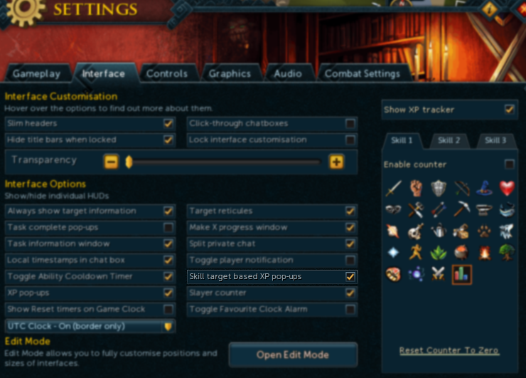 How do I get XP pop-ups after 99? : r/runescape