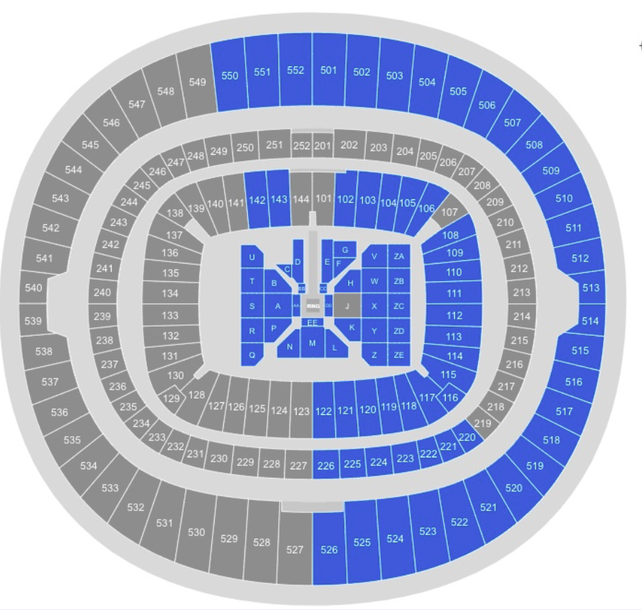 Where's all the floor seats for All In ? : r/SquaredCircle