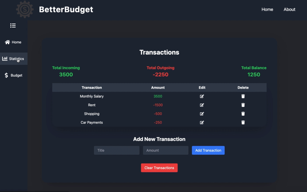 GitHub - androrezkalla/Budget-Tracker: Budget Tracker is a web ...