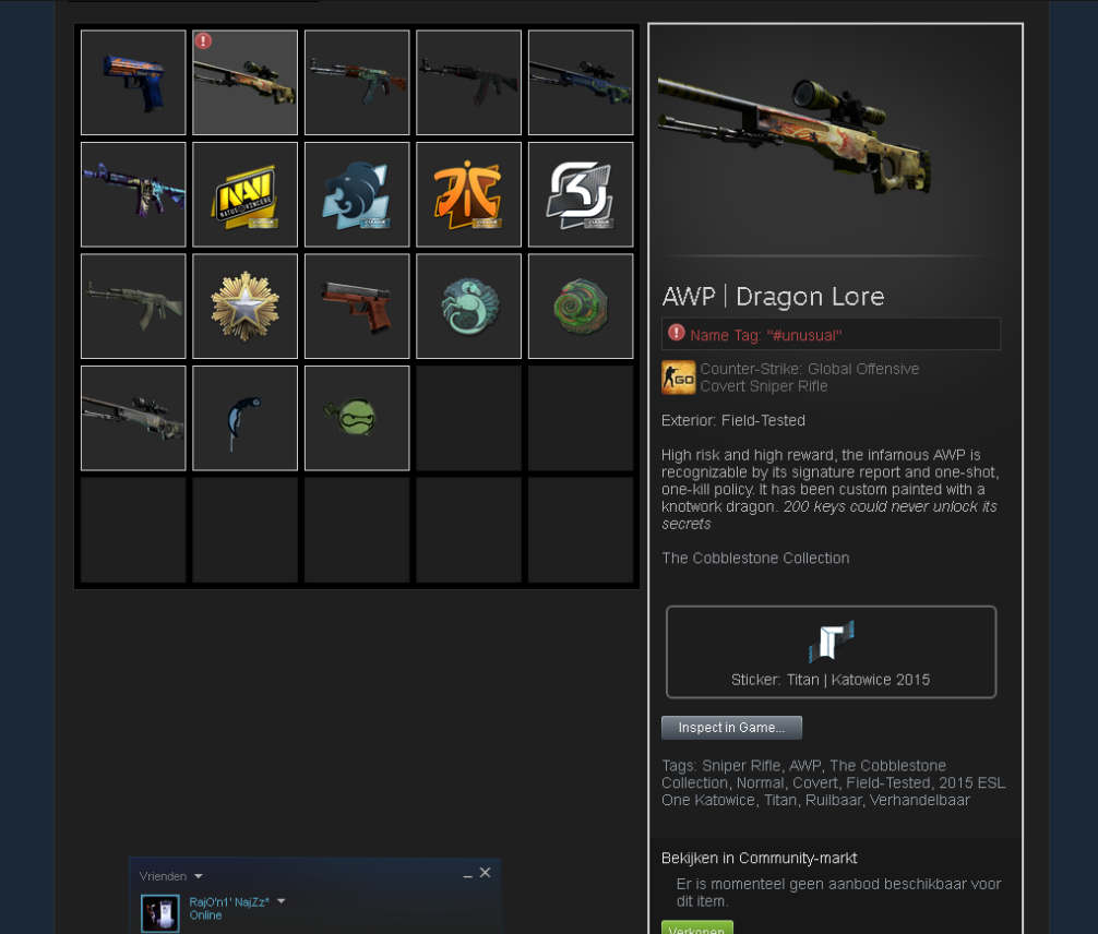Selling AWP | Dragon Lore (field-tested) | Sell & Trade Game Items ...