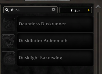 Newly added Duskwing Ohuna mount seems to be bugged. : r/wow