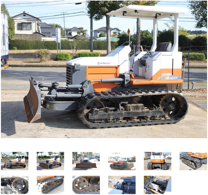 【中古】日立 ブルドーザー DX45M の落札情報詳細| ヤフオク落札価格情報 オークフリー