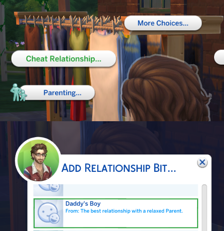 How do I use MCCC or cheats to add these bits? : r/Sims4