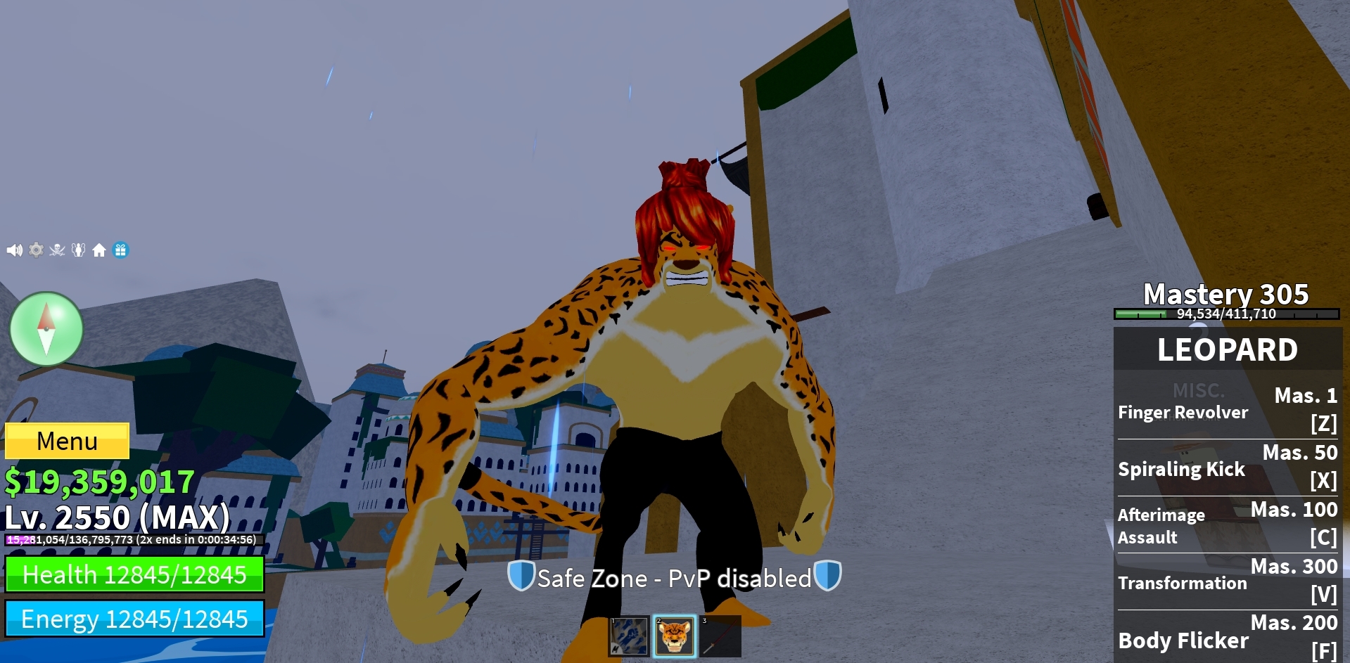 Acc Clone vip đã ăn trái Ác Quỷ BÁO(LEOPARD) SIÊU VIP - MinhMaMa.com