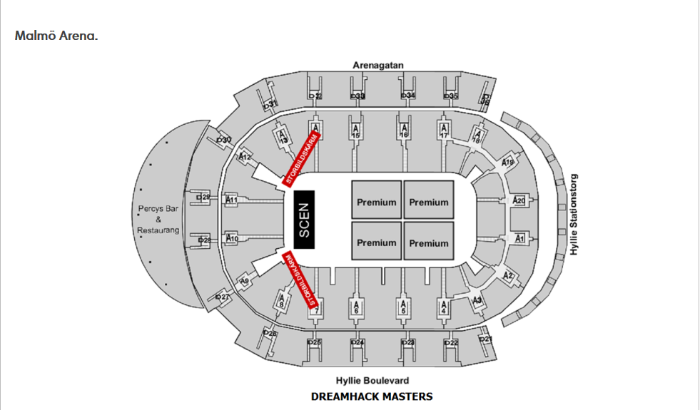 Best seats in Dreamhack Malmö? : r/GlobalOffensive