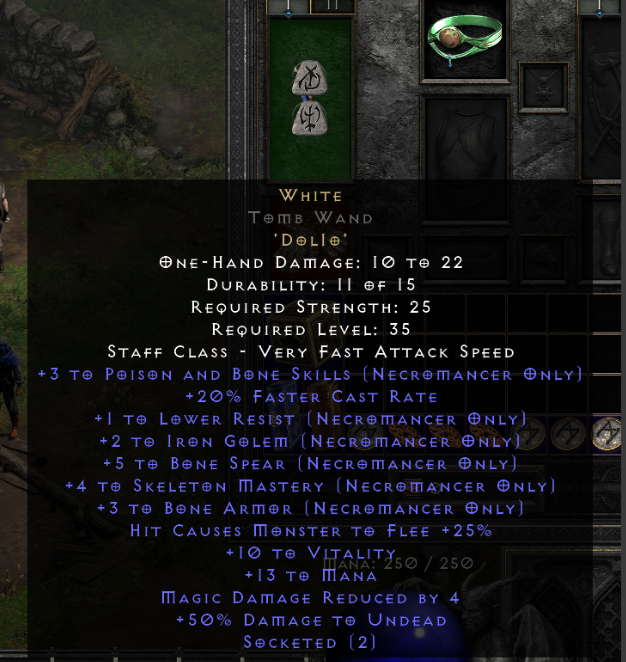 Ft 8 Spear 1 Lower Resist White Wand - Topic - d2jsp