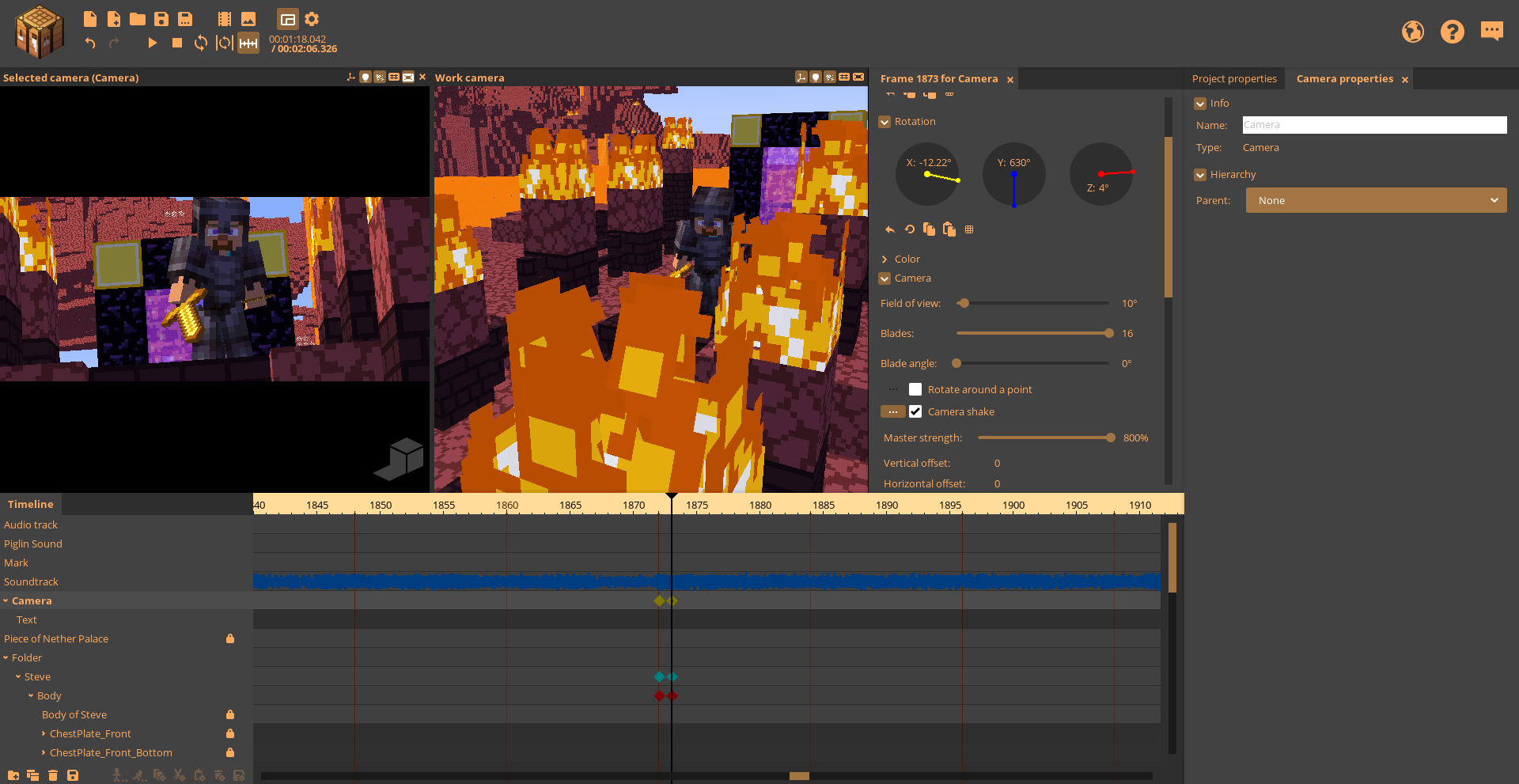 Animation. - Work in progress - Mine-imator forums