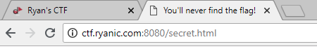 Ryan’s CTF – Hidden web flag | Cyber Security Guides