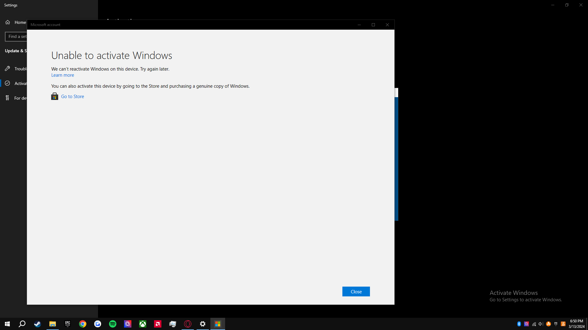 Reactivating Windows NOT WORKING - Microsoft Q&A