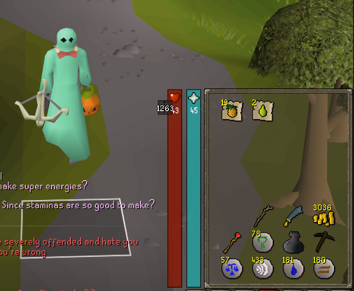 The hardest part of a UIM is making inventory space for fashionscape ...