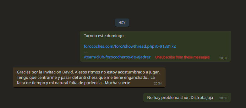 Torneo de AJEDREZ Forocochero XLVI♜♛♞ - Forocoches