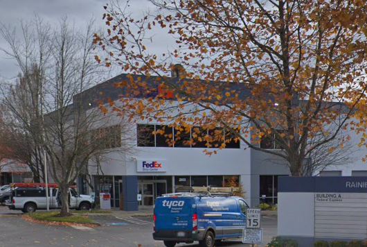 FedEx logo at night looks beautiful : r/FedEx