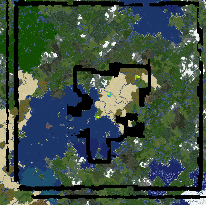 Dynmap Black Unrendered bits | SpigotMC - High Performance Minecraft