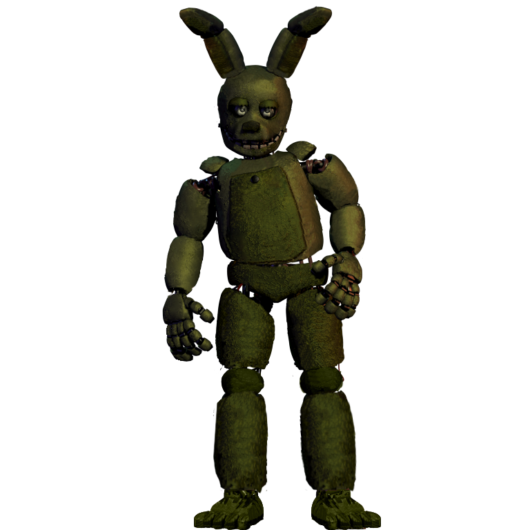 I finished my Unwithered Springtrap : r/fivenightsatfreddys