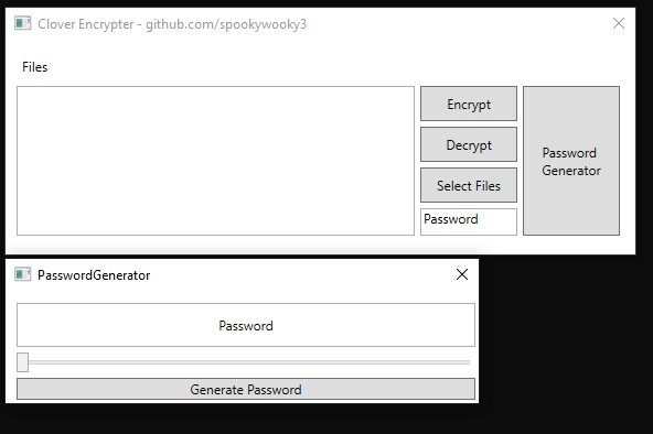 GitHub - Spookywooky3/WPF-Encrypter: A quick encrypter I made to experiment using WPF