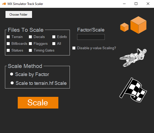 MX Simulator Track Scaler Application v1.3 - MX Simulator