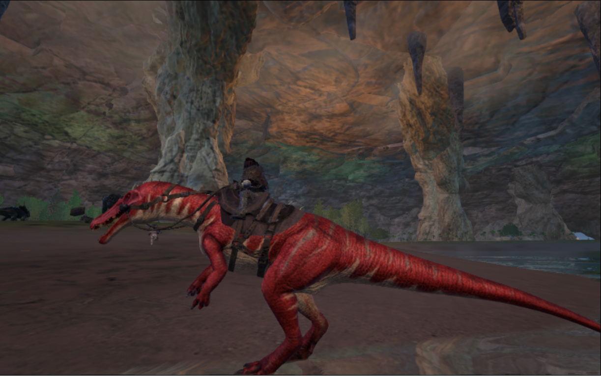First Gen Color Mutation, Ruby Red Bary : ARK