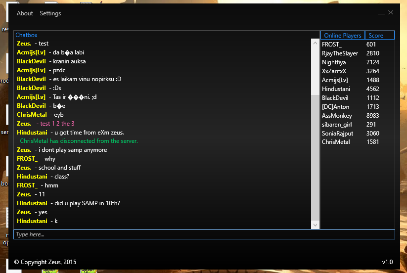 GitHub - zeus2198/Chat-Application-for-Pilots-Life-SA-MP: A WPF chat application for Pilot's ...