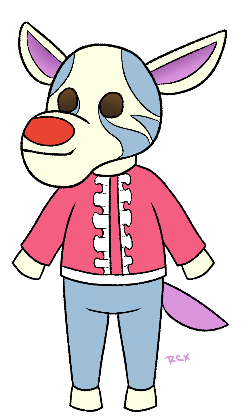 Drawing AI-generated Animal Crossing characters! on Toyhouse