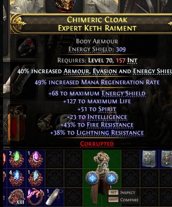 Endgame 50 Spirit + Dual Res + High Es Chest - Topic - d2jsp