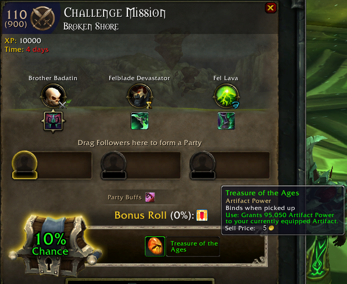 Challenge Mission has been hot fixed. Its reward was increased tenfold ...