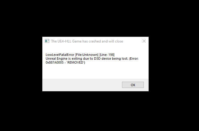 Low Level Fate Error Crash :: Hell Let Loose Report a Problem
