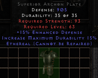 Eth Archon Plate 15/15 - Topic - d2jsp
