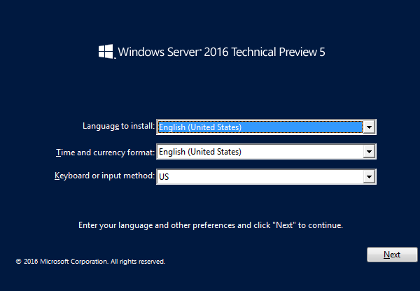 Windows Server 2016 Technical Preview 5 Verification Info Nigel Todman